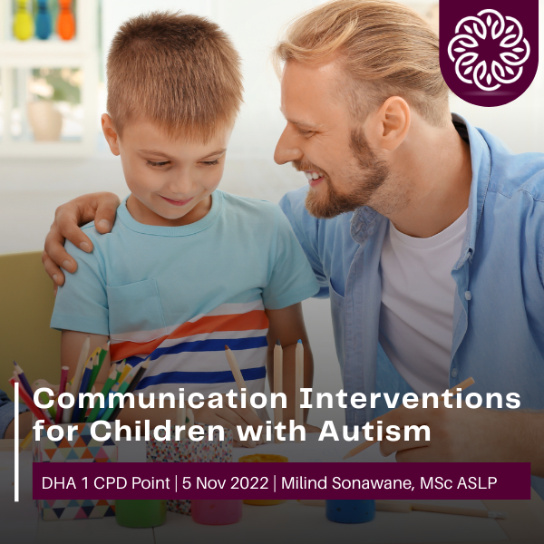 Pulse-DHA CPD - Communication Interventions for Children with Autism