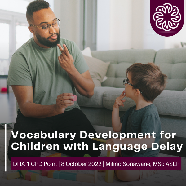 Pulse-DHA CPD - Vocabulary Development for Children with Language Delay